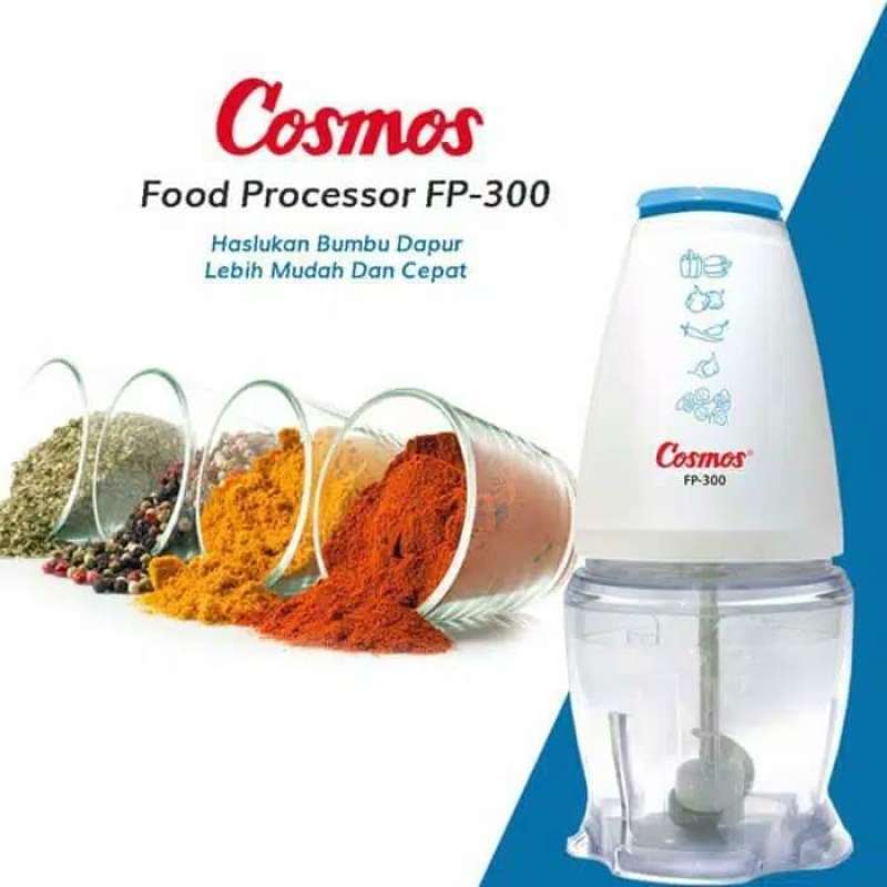 Jual COSMOS FP 300 Blender Mini Penghalus, Food Processor Pelumat ...