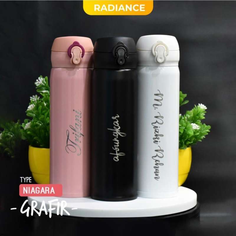 Jual Tumbler Custom Free Grafir Ukir Nama Dan Logo Stainless Steel Di ...