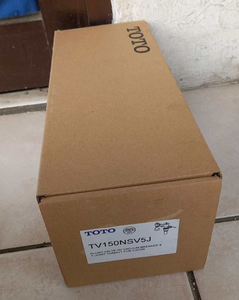 Jual Flushing Valve Kloset Dengan T-joint Toto Tv150nssv5j Di Seller ...