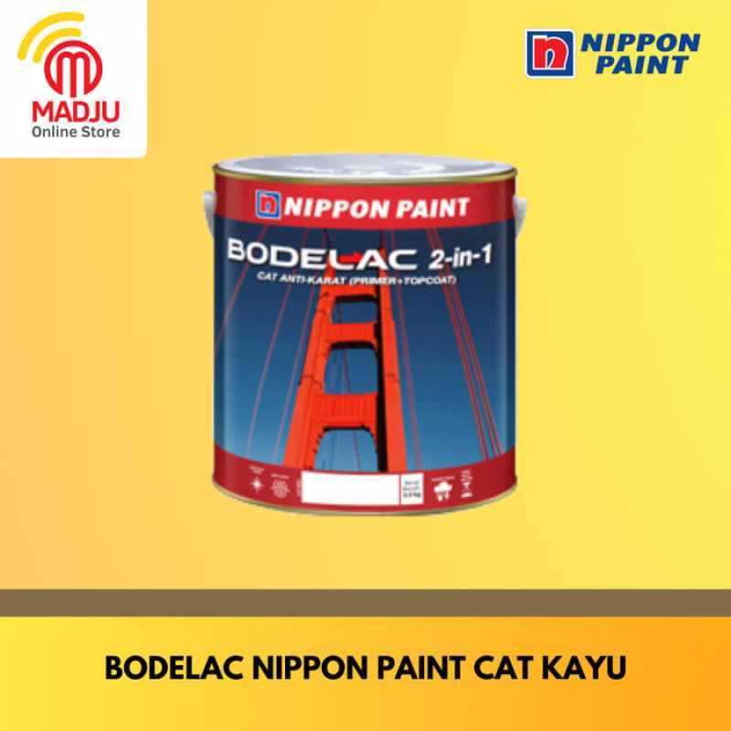 Jual Unik BODELAC Nippon Paint Cat Kayu - PUTIH GLOSS Murah di Seller ...