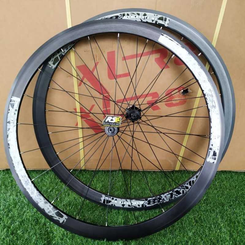 Jual Wheelset 700c XLR8 JANGKRIK 7 BEARING 700 c Roadbike Gravel wheel ...