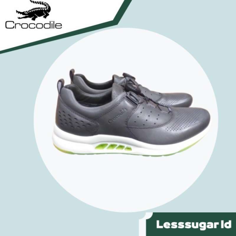 Promo Sepatu Crocodile Original Kulit Asli Model Fitgo Warna Greu Cr ...