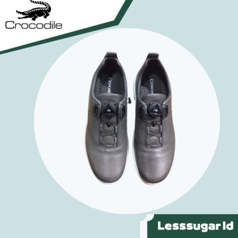 Promo Sepatu Crocodile Original Kulit Asli Model Fitgo Warna Greu Cr ...