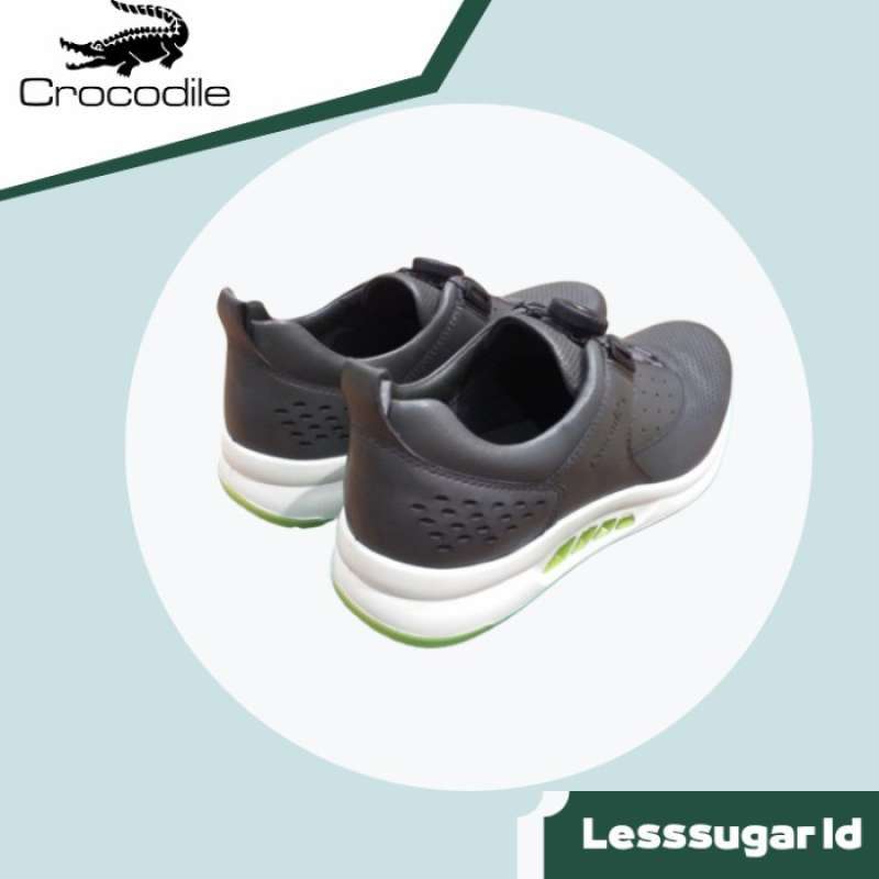 Promo Sepatu Crocodile Original Kulit Asli Model Fitgo Warna Greu Cr ...