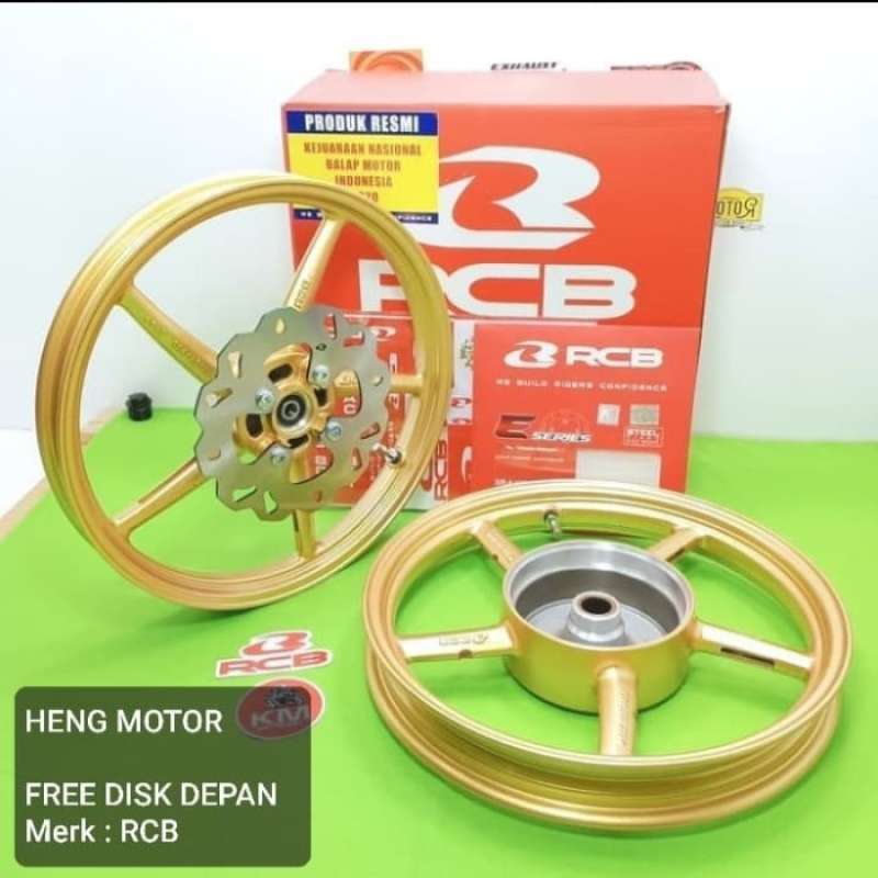 Promo Velg Rcb Racing Boy Sp 522 Vario 125 /150 Gold Diskon 23% Di ...