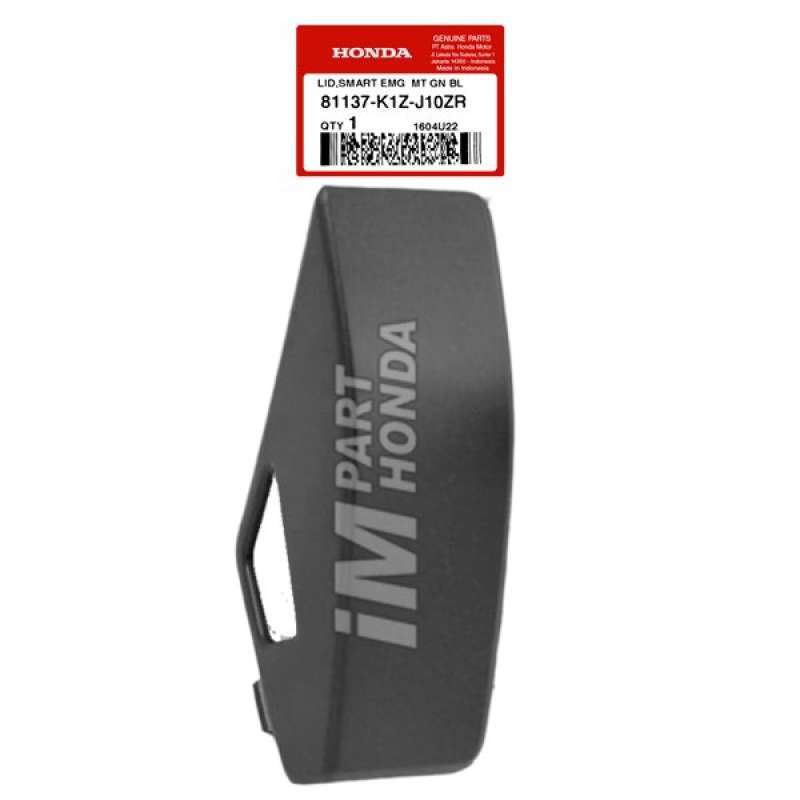 Jual Ahm 81137-k1z-j10zr Lid Smart Emg Emergency Pcx 160 Hitam Dof Di ...