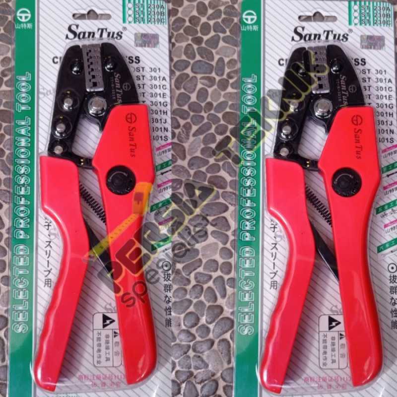 Promo tang crimping SANTUS ST-K-301E tang skun kabel Diskon 23% di ...