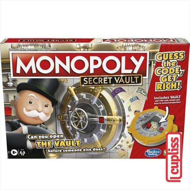 Jual Hasbro Board Game F5023 Monopoly Secret Vault Permainan Papan Di ...