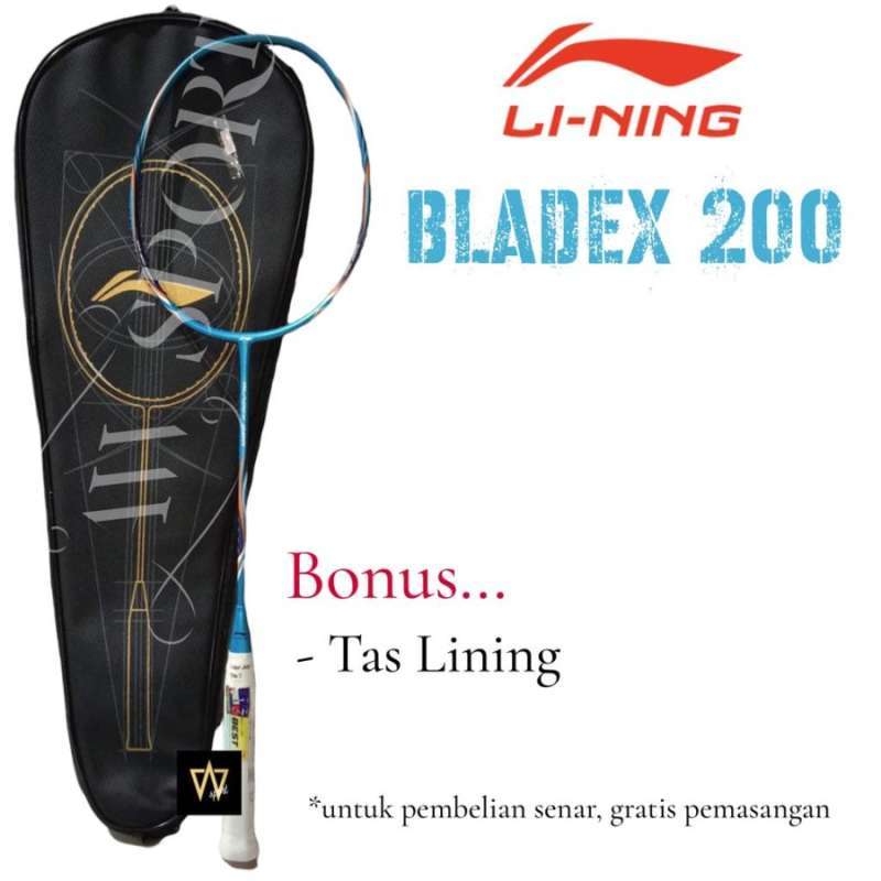 Jual Raket Badminton Li-Ning BLADEX 200 Original / Raket Bulutangkis di ...