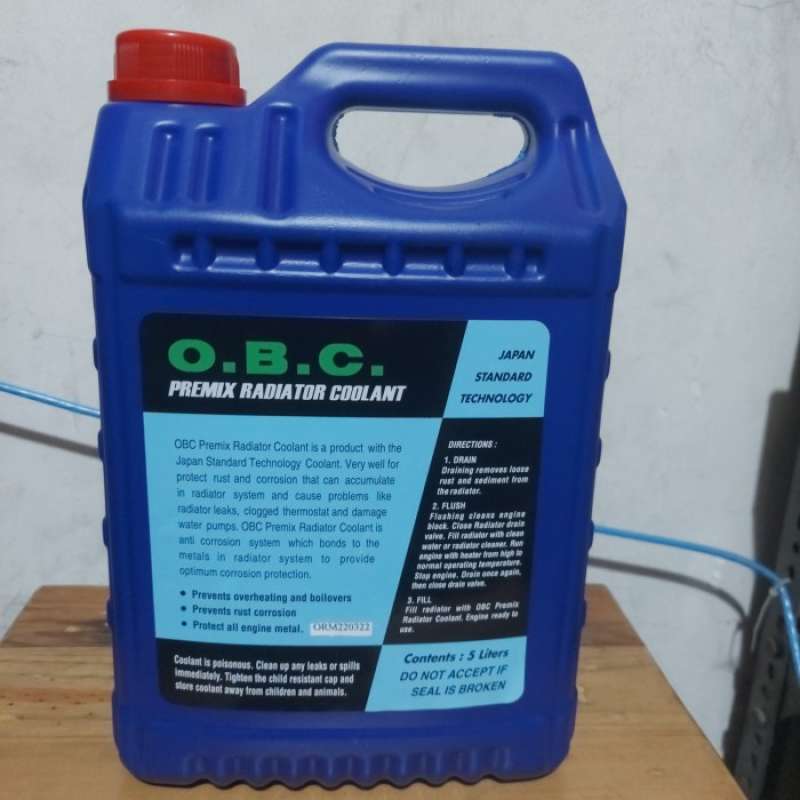 Jual Obc Air Radiator Coolant Merah 5l Murah Bagus! Di Seller Adelio ...