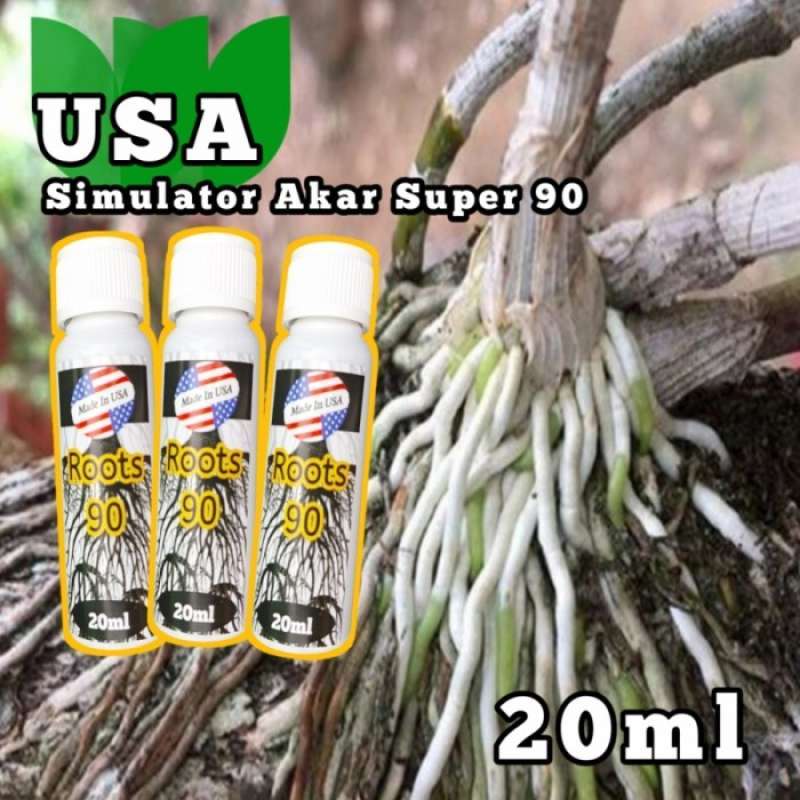 Promo Root 90 Usa Booster Akar Import Perlebat Dan Pemicu Akar 20Ml ...