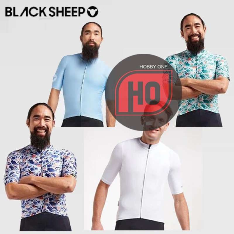 Jual Black Sheep Essential Team Men Short Sleeve Cycling Jersey Di ...