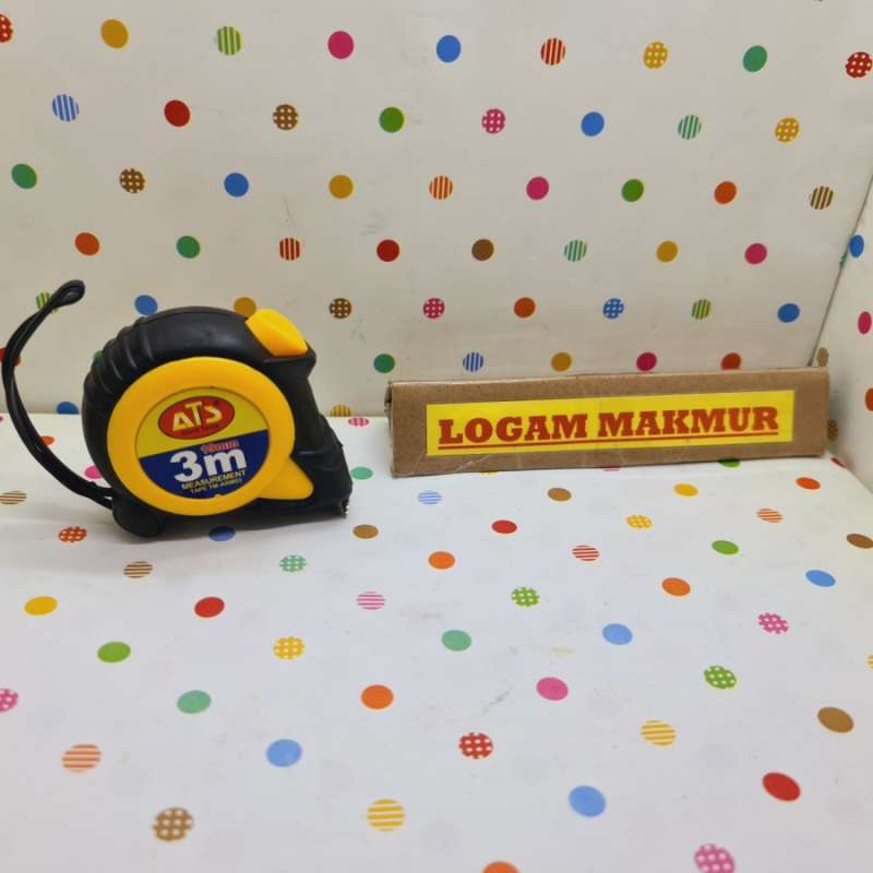 Promo METERAN ROL PITA UKUR 3MTR Diskon 5% di Seller LOGAM MAKMUR ...