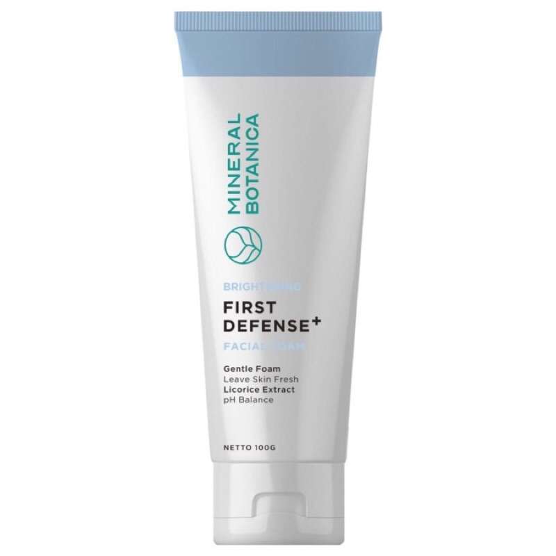 Jual MINERAL BOTANICA BRIGHTENING FIRST DEFENSE FACIAL FOAM 100g di ...