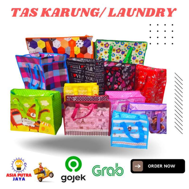 Promo TAS KARUNG TALI LINGKAR / TAS BELANJA SERBAGUNA/ TAS LAUNDRY ...