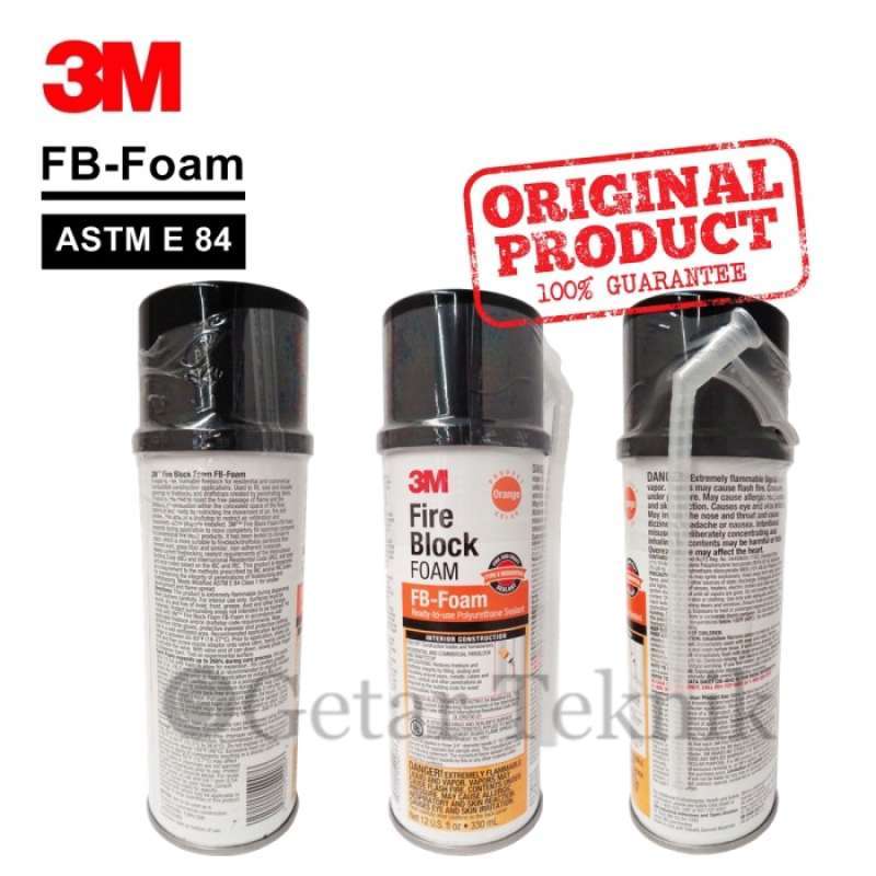 Promo 3M Fire Block Foam Fb-Foam, Orange, 12 Fl Oz Diskon 23% di Seller ...