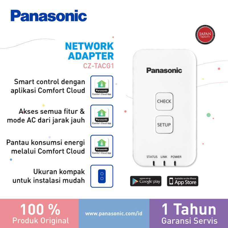 Promo Panasonic Ac Iot Wifi Controler Cz Tacg1 Kontrol Ac Dari Mana Saja Diskon 61% Di Seller ...