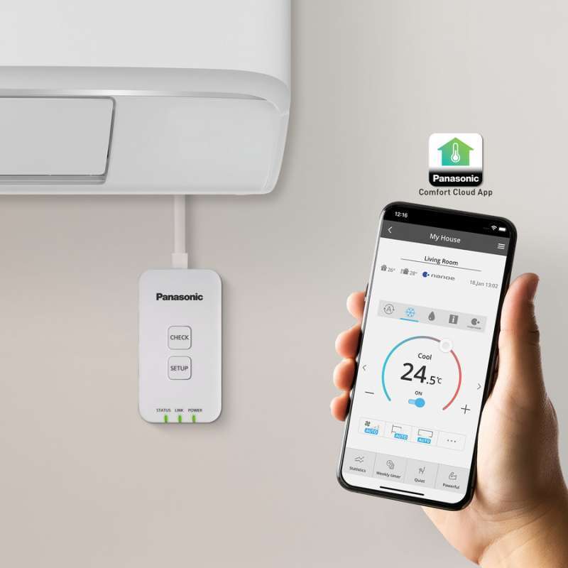 Promo Panasonic Ac Iot Wifi Controler Cz Tacg1 Kontrol Ac Dari Mana ...
