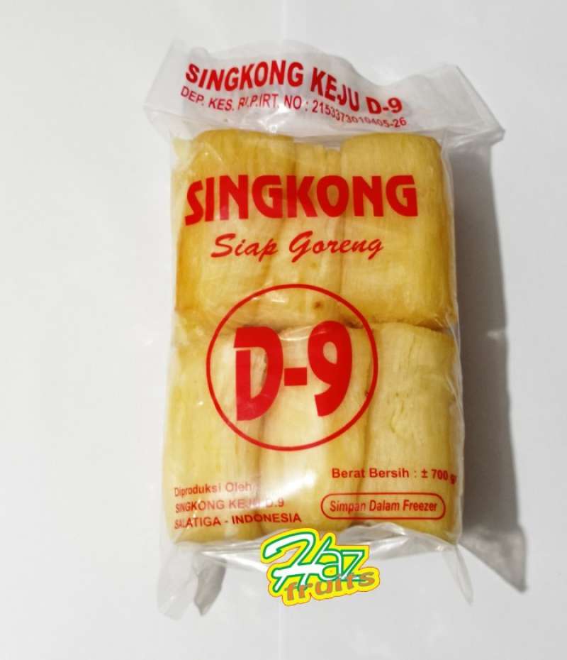 Jual Singkong Keju Siap Goreng D9 | Singkong Siap Goreng +-700g Di ...