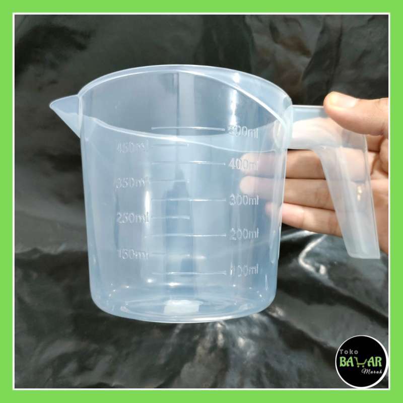 Jual Bazar Murah GELAS TAKAR 500 ML / PLASTIC MEASURING CUP / GELAS ...