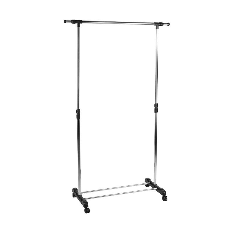 Promo Rak Gantungan Baju Single / Rak Gantung Jemuran Portable Diskon 3 ...