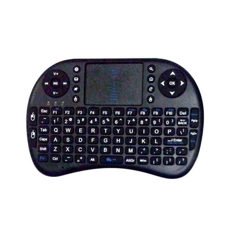 Jual Mediatech Universal Mini Wireless Keyboard with Touchpad - Hitam ...