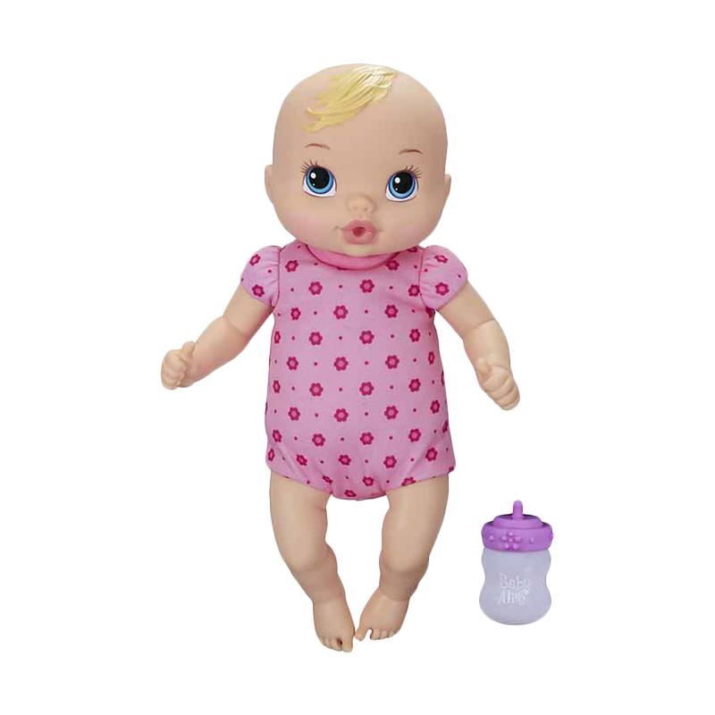 Jual Baby Alive A5841 Luv n Snuggle Baby Doll Blonde Mainan Anak di ...