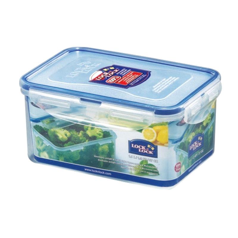 Jual Lock & Lock HPL815D Rectangular Short Food Container [1.1L] di ...