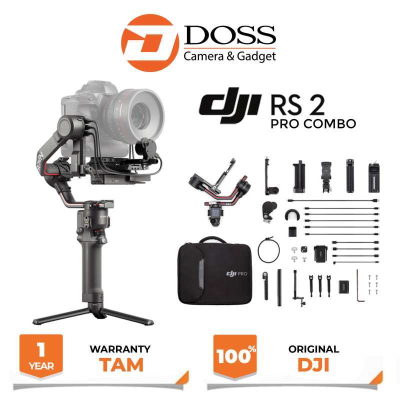 Jual DJI RONIN S 2 - S2 - RS2 - II BASIC & PRO COMBO GIMBAL STABILIZER ...