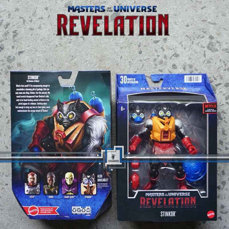 Jual Masters of the Universe Masterverse Revelation STINKOR Netflix ...