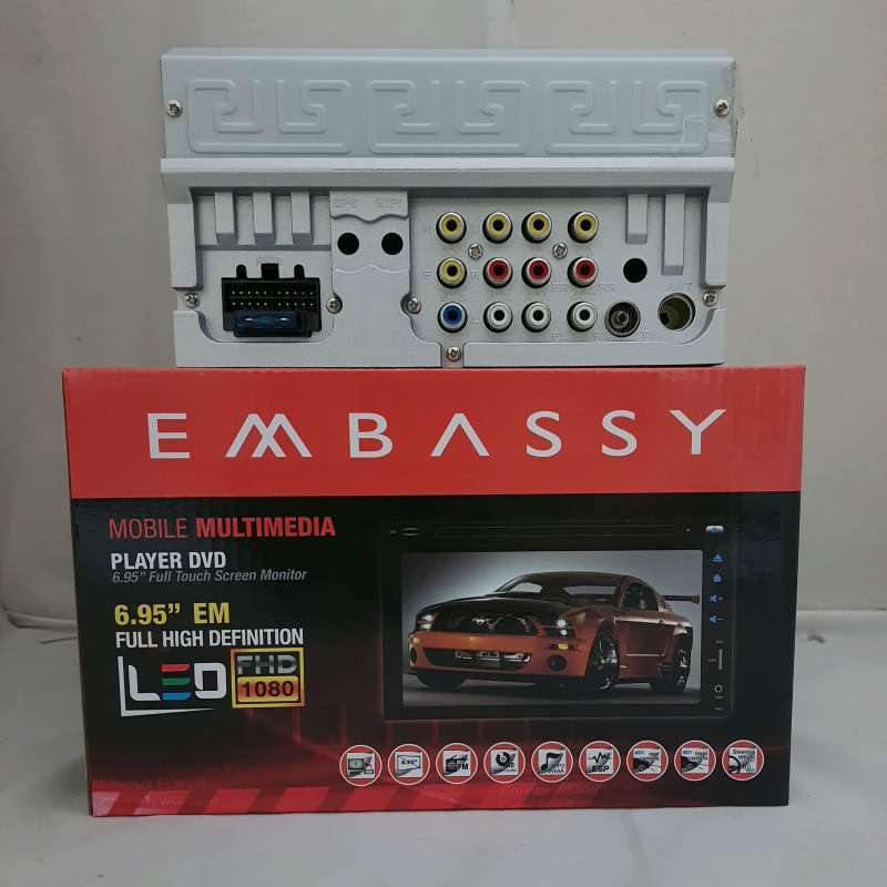 Jual Head Unit Embassy / Double Din Embassy Dvd Player 7 Inch Di Seller ...