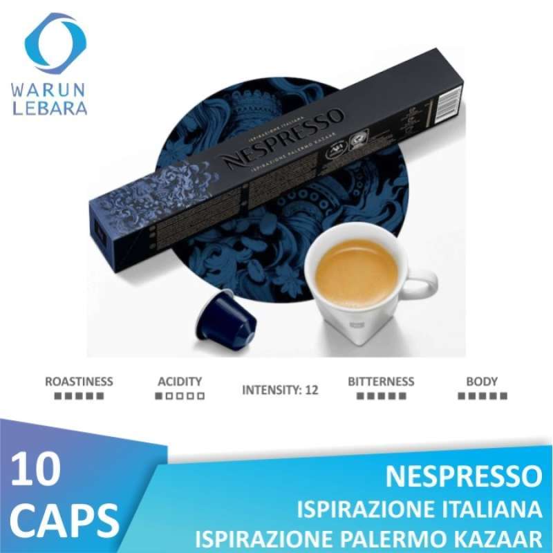 Jual Nespresso Ispirazione Italiana Palermo Kazaar (10 Capsules) di ...