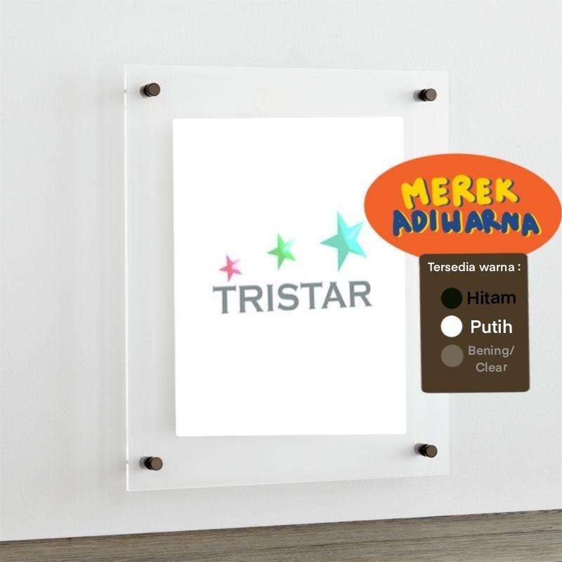 Jual Akrilik Frame Brosur Putih (ukuran A0) (ketebalan Cek Deskripsi ...