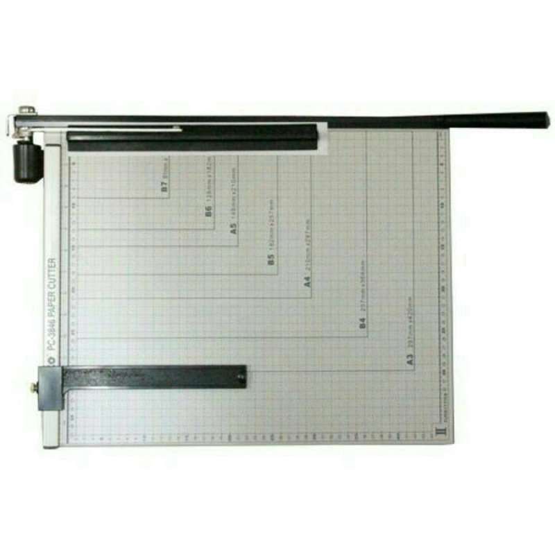 Promo Paper Cutter A3 Besi Alat Pemotong Kertas A3 Diskon 12% di Seller Aurellia Store ...