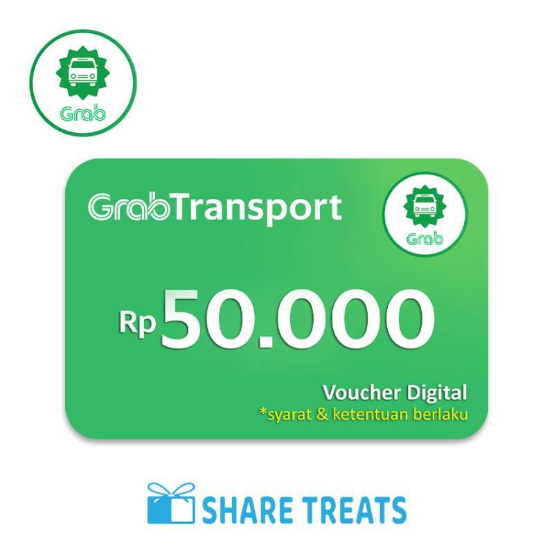 Jual Voucher Digital Grab Transport Rp 50.000 Di Seller Share Treats ... Jual Voucher Digital Grab Transport Rp 50.000 Di Seller Share Treats ...
