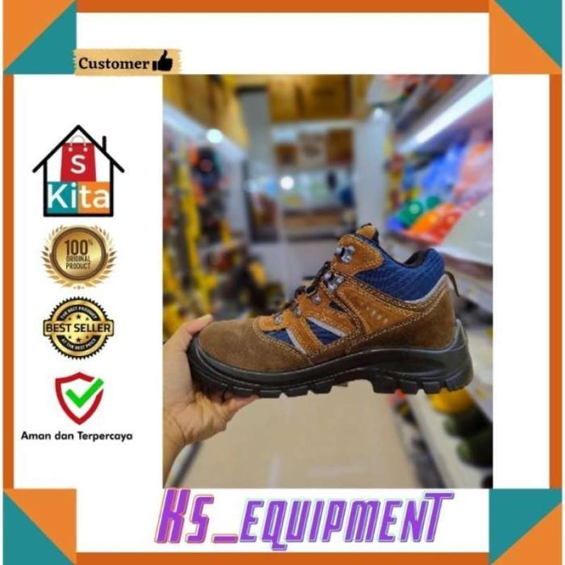 Jual Krisbow Sepatu safety Prince 6 Inch safety shoes sepatu pengaman ...