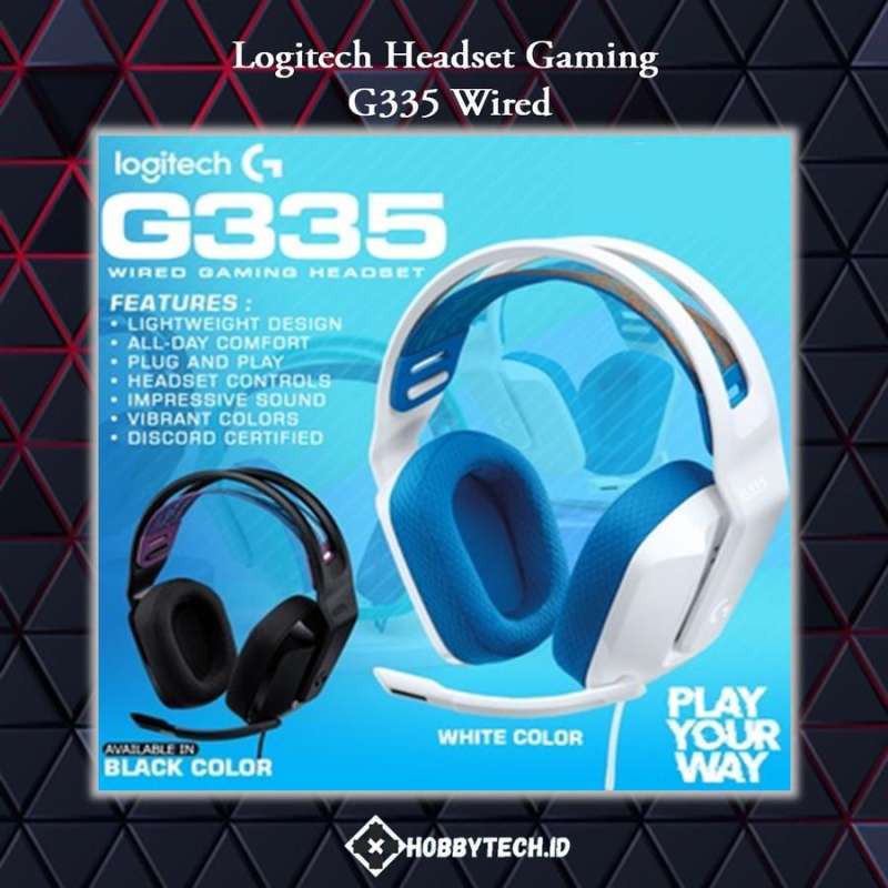 Jual Logitech G535 LIGHTSPEED Headset Gaming Wireless - Black - Putih ...