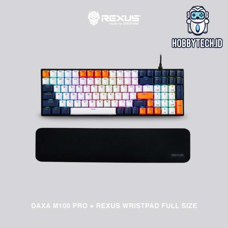 Jual Rexus Keyboard Gaming Mechanical Daxa M100 PRO / M-100 PRO ...