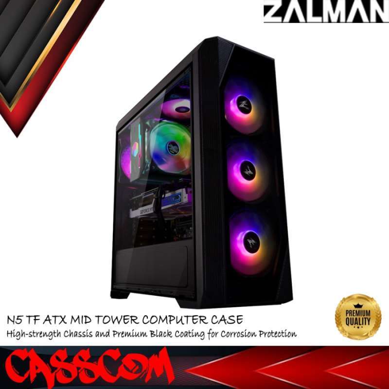 Jual Casing Zalman N5 TF ATX Middle Tower Case di Seller CassCom ...