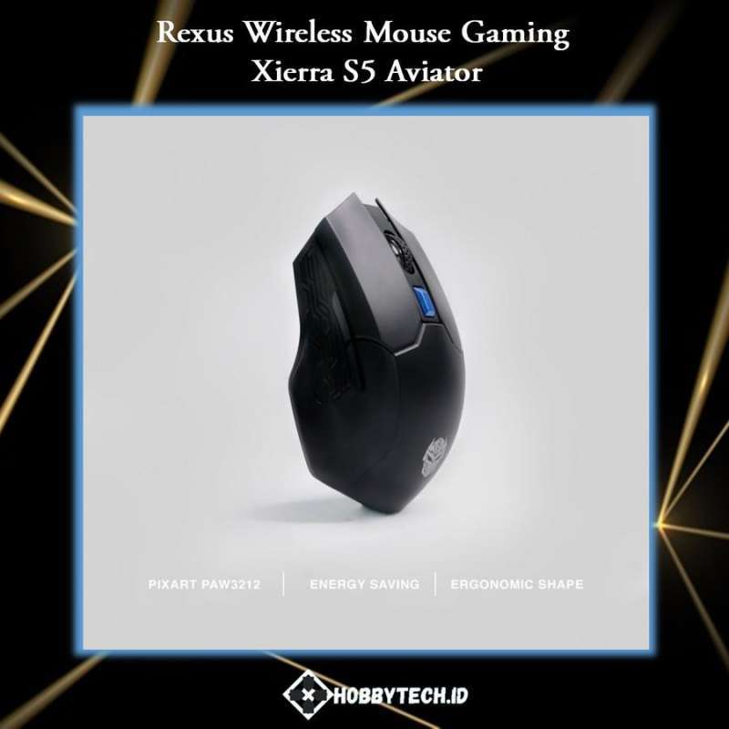 Jual Rexus Mouse Wireless Xierra S5 Aviator di Seller Livingshop21 ...