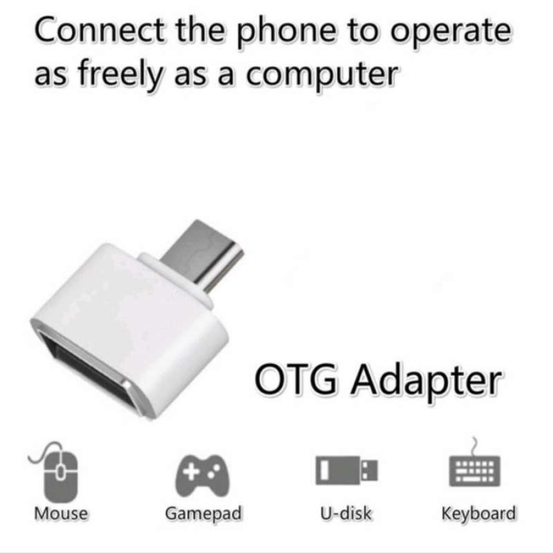 Jual OTG USB TYPE C TO USB 3.0 MOUSE KEYBOARD FLASHDISK ADAPTER ANDROID ...