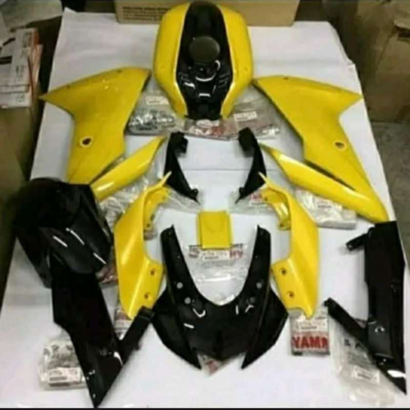cover set r15 cover body belakang yamaha R15 V2 LAMA/OLD KANAN/KIRI ...