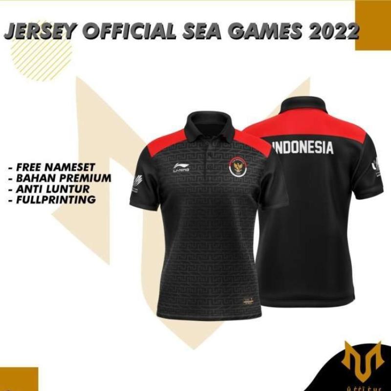 Jual Jersey Polo Shirt Official Timnas Indonesia Sea Games 2022 di ...
