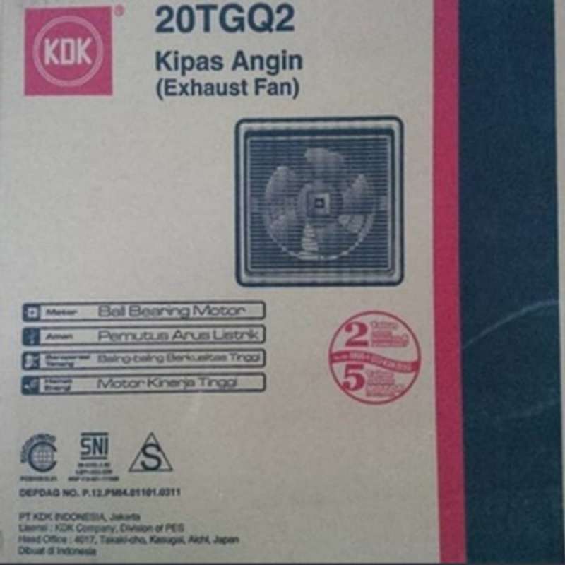 Jual KDK EXHAUST FAN PLAFON 8 INCH 20TGQ2 KDK EXHAUST FAN 20TGQ2 di ...