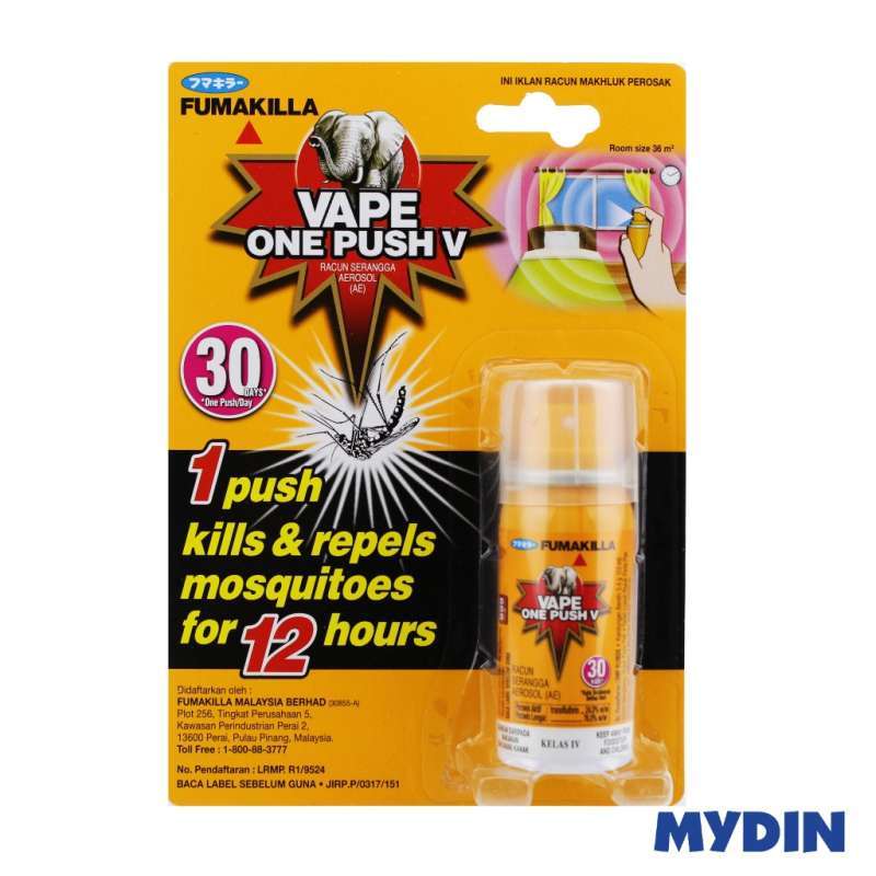 Promo Fumakilla Vape One Push V 30 Days (10ml) - Malaysia 5490107 ...