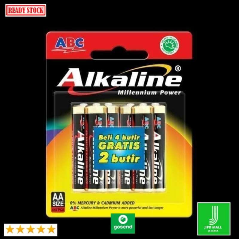 Jual Baterai Alkaline A3 Isi 6 Pcs Pack 💯 Harga Murah & Kualitas ...
