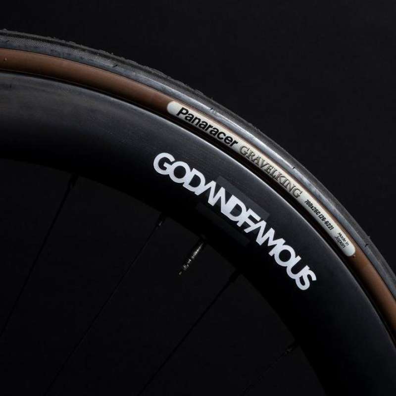 Jual CUTTING STICKER SEPEDA GOD AND FAMOUS GODANDFAMOUS RIM - Putih di ...