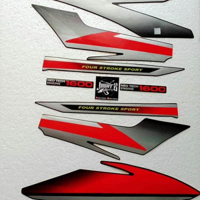 Jual Striping Sticker Body Motor Gl-pro Neotech Tahun 1996-1997 - Biru ...