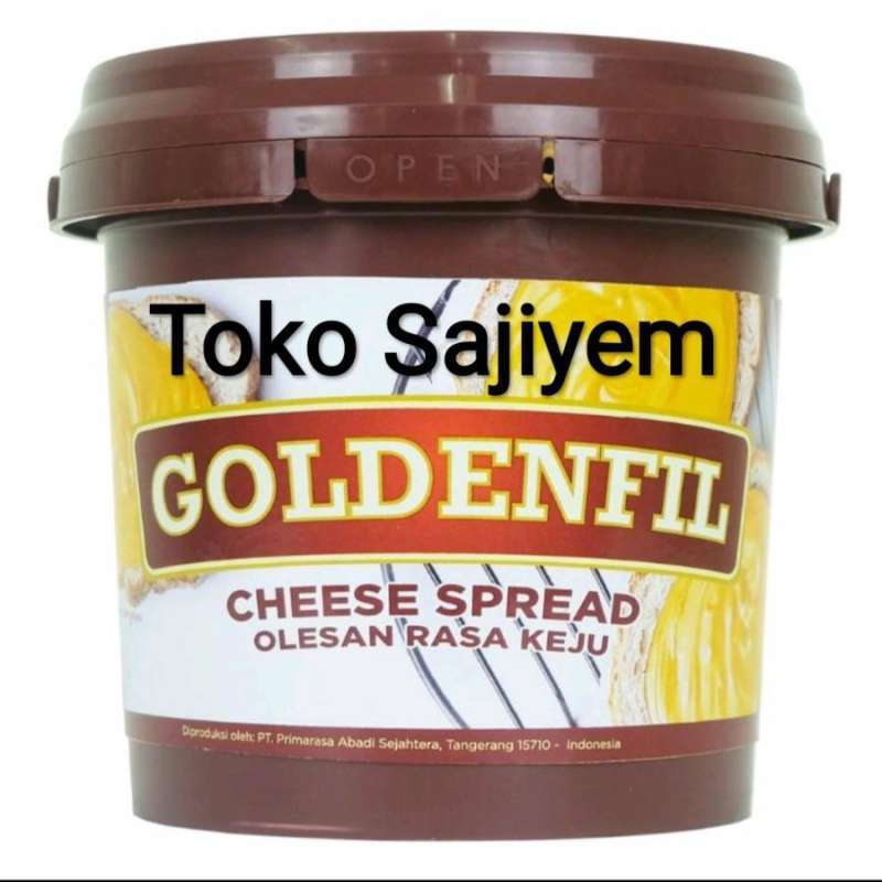 Jual goldenfil cheese spread 1kg pail murah di Seller TOKO SAJIYEM ...