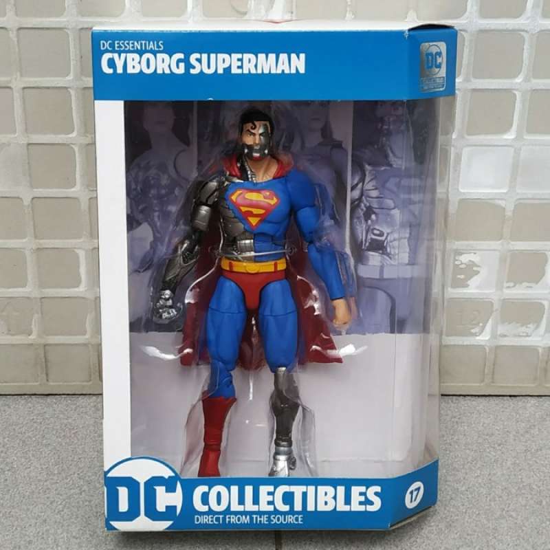 Promo Dc Direct Comics Collectibles Essentials Cyborg Superman Diskon ...